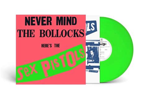 Sex Pistols Never Mind The Bullocks Heres The Sex Pistols Lp Neon