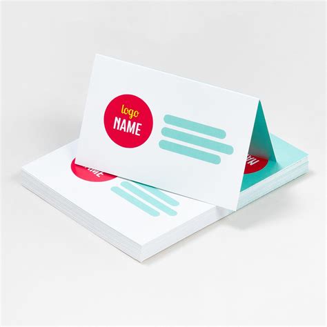 Folded Business Cards 36 Materials