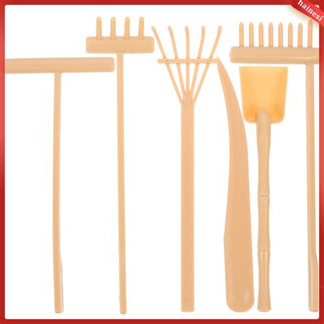 Zen Sand Table Rake 6 Pcs Garden Tools Drawing Office Hainesi Shopee Malaysia