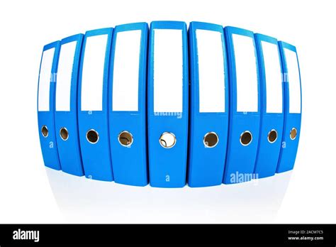 Files Folder With Documents And Papers Stock Photo Alamy