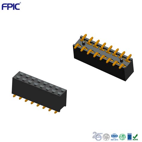 Auto Spare Parts Pcb Jack Smt Pin Header Electrical Plastic Injection Parts For Battery