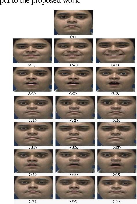 Figure 1 From Estimation Of Facial Expression Intensity From A Sequence Of Binary Face Images