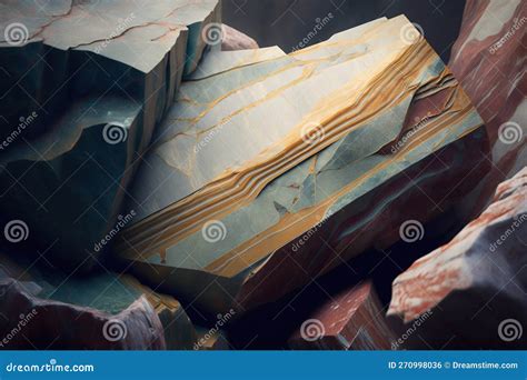 Abstract Quartzite Stone Background Stock Image 270998017
