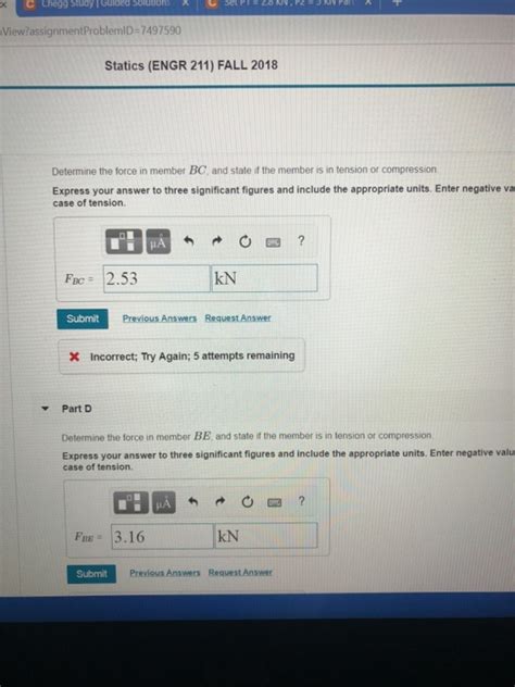 Solved I Posted This Earlier But Part C And Part D Were W Chegg Com