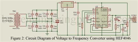 Diy Voltage To Frequency Converter Circuit Engineering Projects