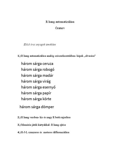 r hang automatizálása pdf