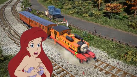 Ariel Shocked Nia Gets Derailed By Stonekieran07 On Deviantart