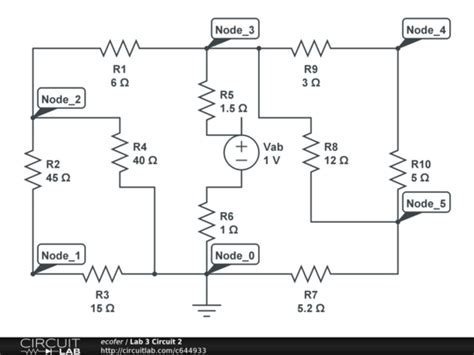 Lab Circuit CircuitLab