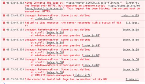 Homepage Is Not Working · Issue 265 · Naveregjs Flicking · Github