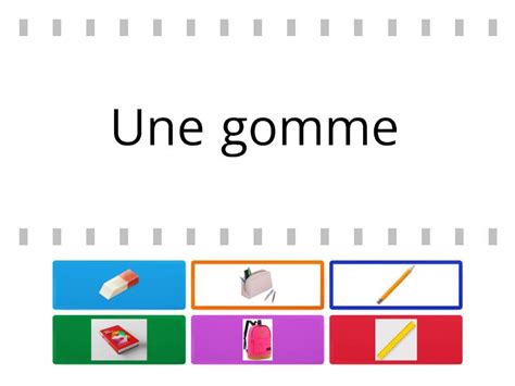 Les Affaires Scolaires Find The Match