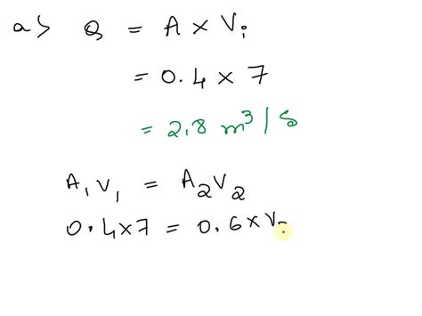 Solved Problem 1 As A Fluid Is Pumped Into The Pipe System Shown
