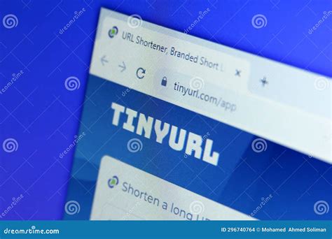 Tinyurl Url Shortening Service Editorial Stock Image Image Of Logo Links 296740764
