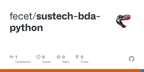 Github Fecetsustech Bda Python