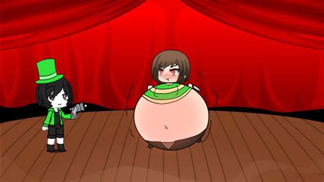 Chara Gets Inflated By Cartertheemolga On Deviantart
