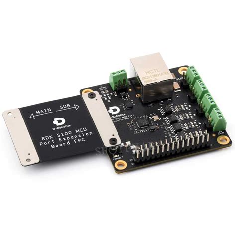 MCU Interface Expansion Board Gigabit Ethernet Port CAN Port IMU For D Robotics RDK S100