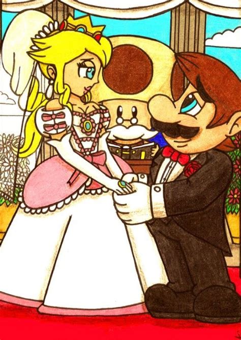 Mario And Peach Married