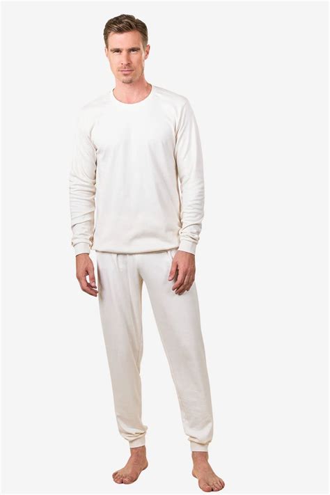 Pyjamas Herr Bob Naturvit Lotuseco