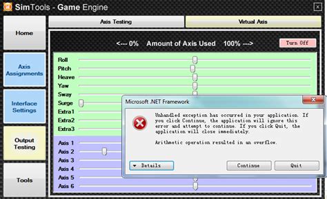 SimTools Presets 2DOF Arduino Simulator With Rear Wipers