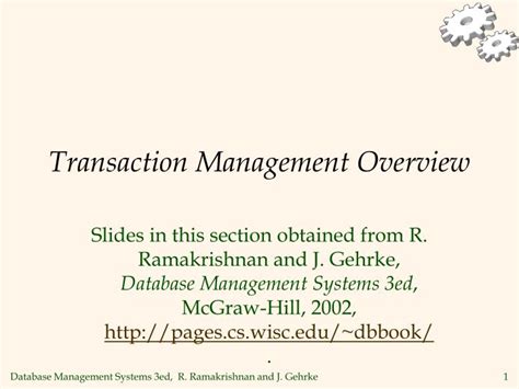 Ppt Transaction Management Overview Powerpoint Presentation Free Download Id6888097