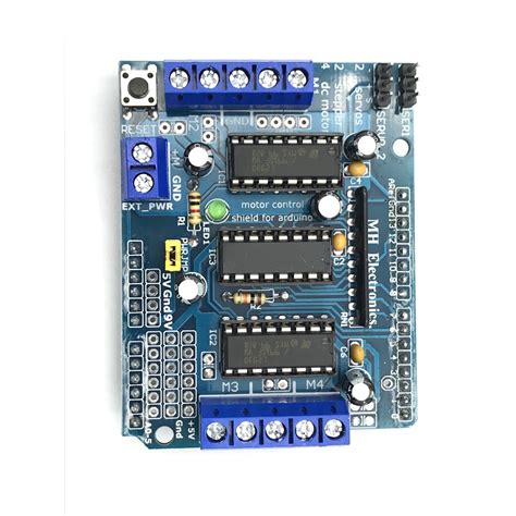 l293d電機驅動模組 arduino 擴展板 motor control shield 蝦皮購物