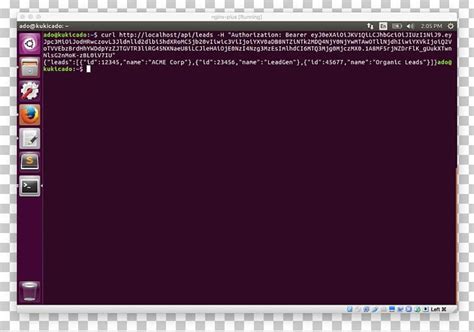 Screenshot GNOME Terminal Ubuntu Computer Terminal Tab PNG Clipart Api Auth Brand Cartoon