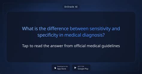 What Is The Difference Between Sensitivity And Specificity In Medical