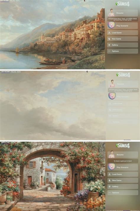 Sims 4 Main Menu Mod 2025