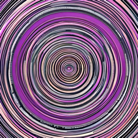 A Circular Design With Intricate Interlocking Shapes In Shades Of Purple And Pink5 Generative
