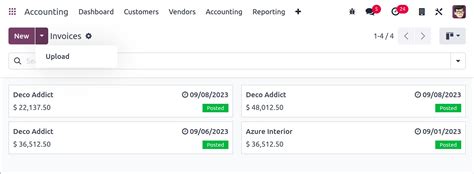 Customer Invoices In Odoo 17 Accounting Odoo V17 Enterprise Edition Book