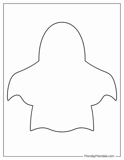 48 Ghost Templates Free Pdf Printables