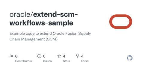 Github Oracle Extend Scm Workflows Sample Example Code To Extend