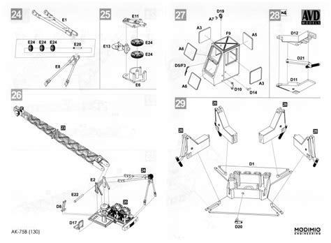 Инструкции по сборке моделей Avd Models ВКонтакте