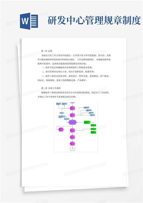产品研发部管理制度word模板下载编号qbwmmoyn熊猫办公