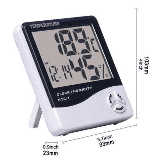 HTC 1 TEMPERATURE AND HUMIDITY METER Majju PK