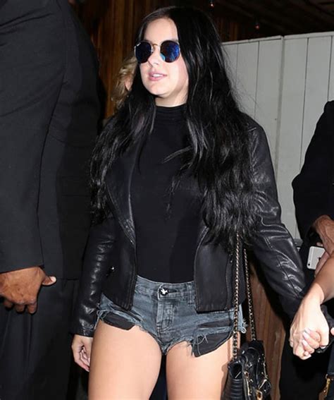Ariel Winter Black Leather Jacket