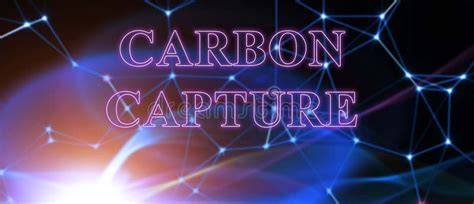 Carbon Capture Process Stages With Co2 Storage Underground Outline Diagram Stock Vector