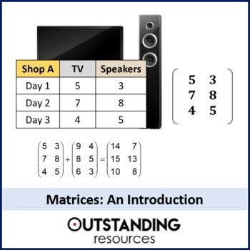 Adding And Subtracting Matrices And Multiplying Using A Scalar TPT