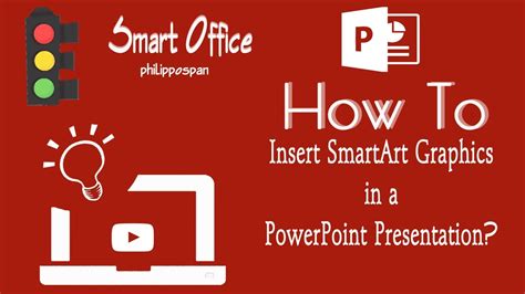 How To Insert Smartart Graphics In A Powerpoint Presentation Youtube