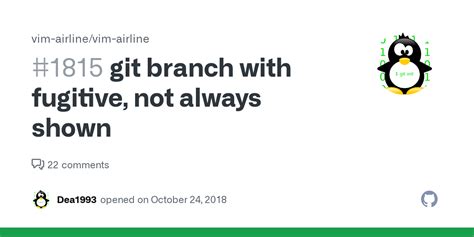 Git Branch With Fugitive Not Always Shown Issue Vim Airline Vim Airline Github