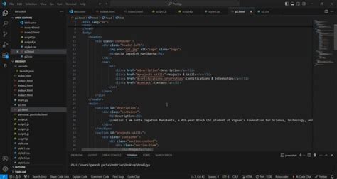 gatta manikanta on linkedin webdevelopment portfoliopage html css