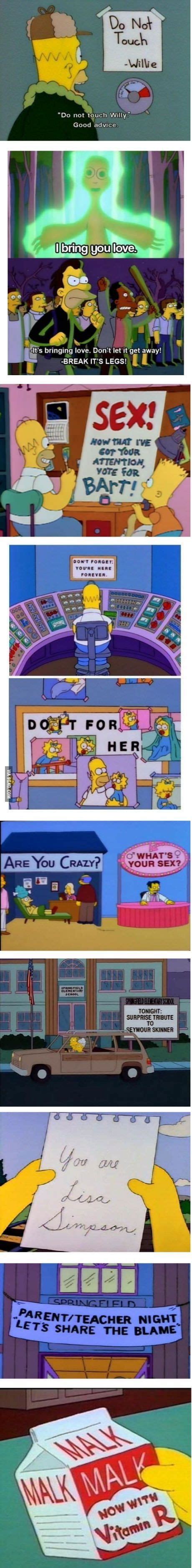 Pin By Jim Enterprise On Simpsons Simpsons Funny Funny Images Funny Memes