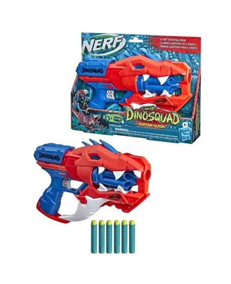 Lançador De Dardos Nerf Dino Squad Raptor Slash Original Hasbro F2476
