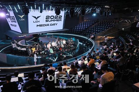 [포토] 2022 Lck 서머 미디어데이 개최 아주경제
