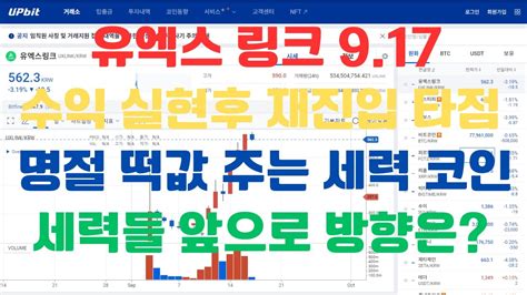 유엑스 링크 코인 1000 급등 갑니다 쫄지 마세요 Youtube