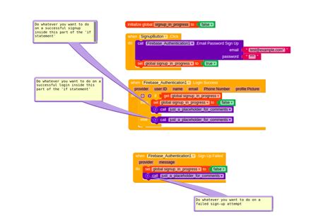 How To Know That Firebase Authentication Sign Up Is Successful Or Not Discuss Kodular Community