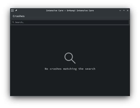 what is the crashed process viewer for help kde discuss