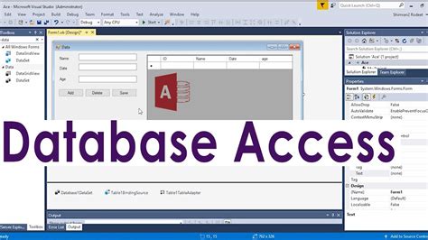 How To Connect Database Vbbetvisual Basic Youtube