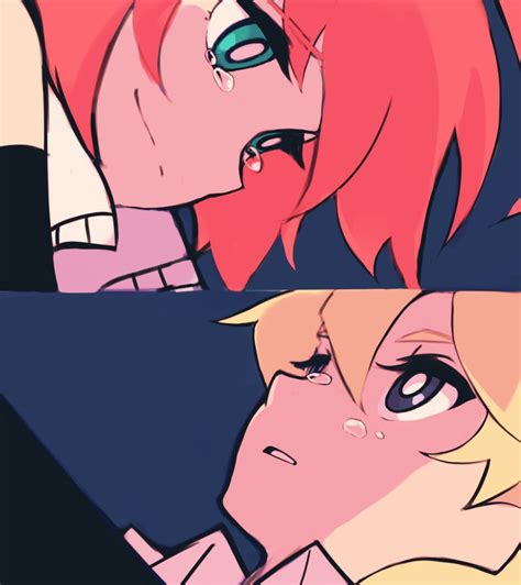 Luluco Alpha Omega Nova And Trigger Chan Panty Stocking With Garterbelt And More Drawn