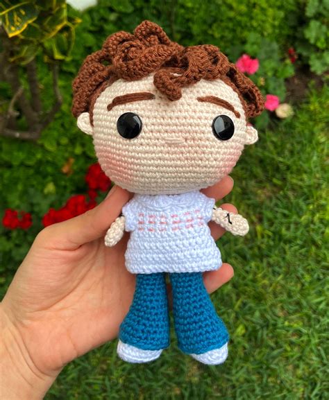 Crochet Amigurumi Doll Celeb Inspired Amigurumi Customizable Famous Singer Plushie Handmade