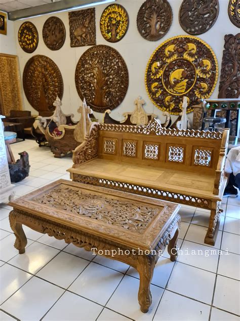 ⛔ ปิดการขาย⛔ ขอบคุณลูกค้ามากๆ ค่ะ 😊🙏 ทีอุดหนุน เก้าอี้ไม้สักแกะสลัก และ